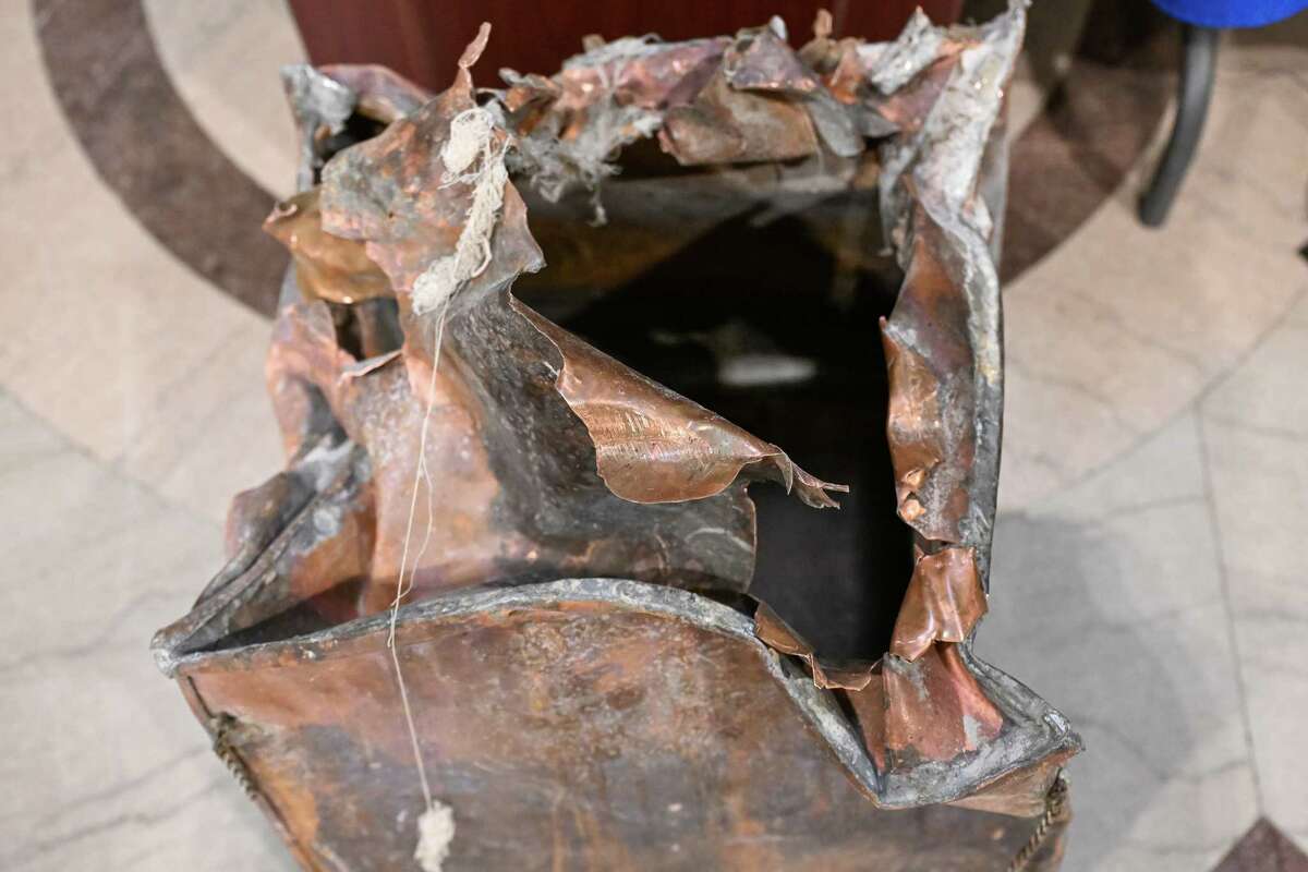 Contents of Albany's Schuyler statue revealed. Here's what's inside: