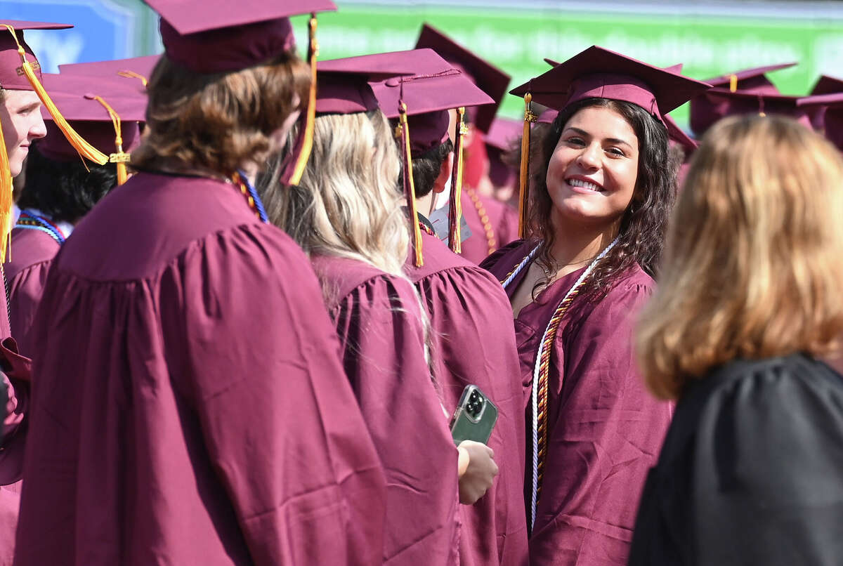 South Windsor graduates dream big at ceremony at Dunkin' Park