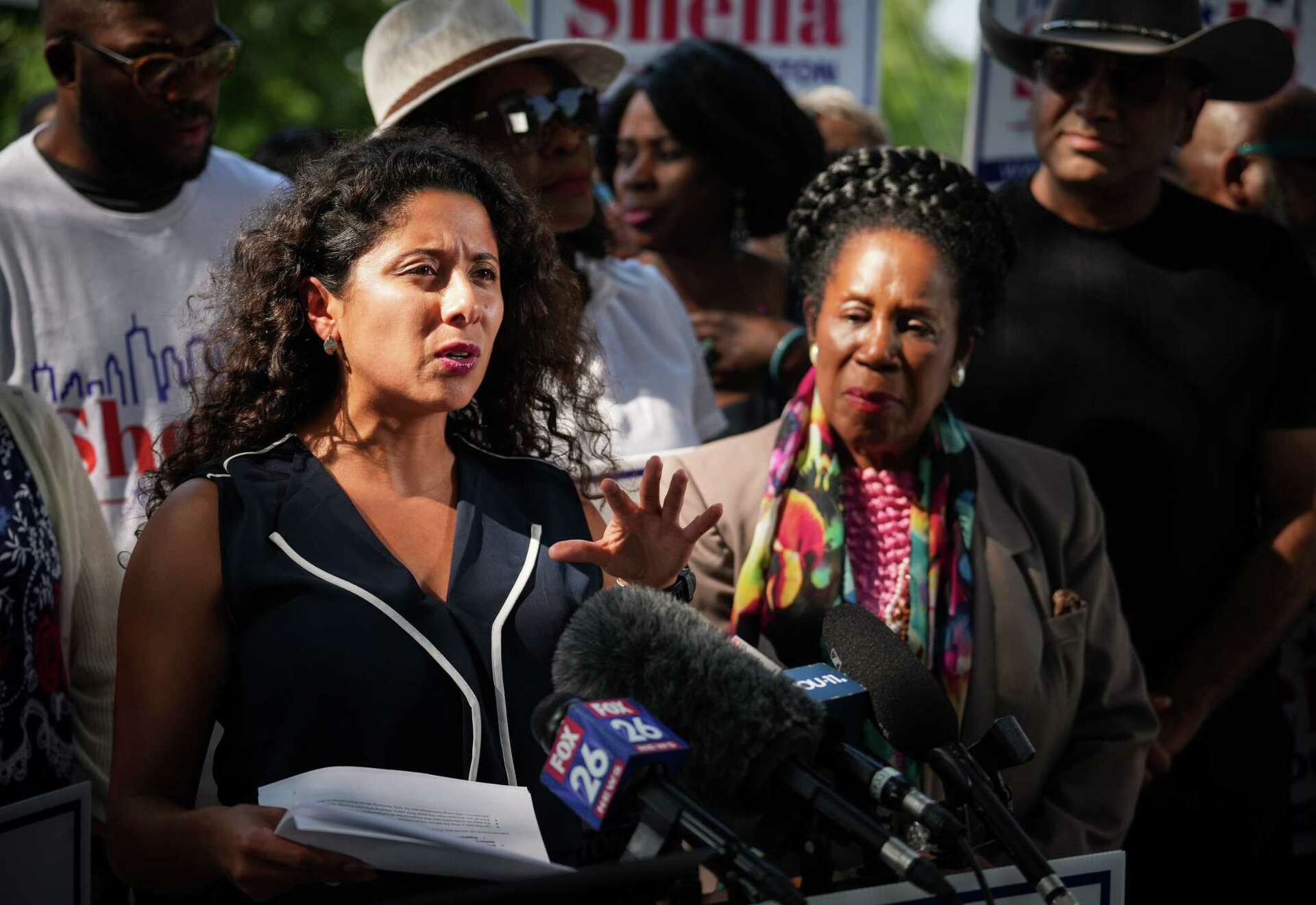 Lina Hidalgo endorsed Sheila Jackson Lee in Houston's mayor race