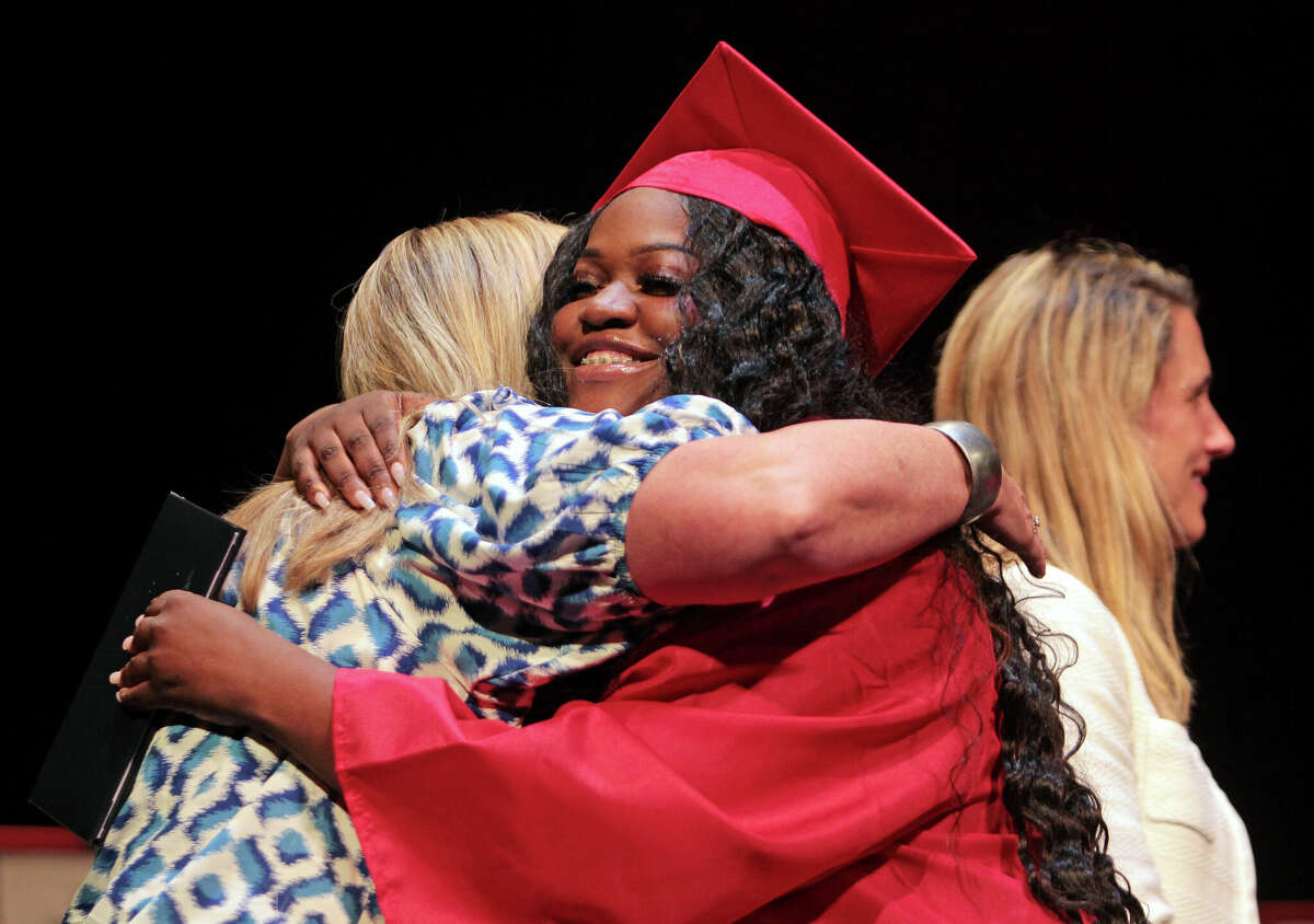 Photos: Wright Tech in Stamford graduates about 100 students