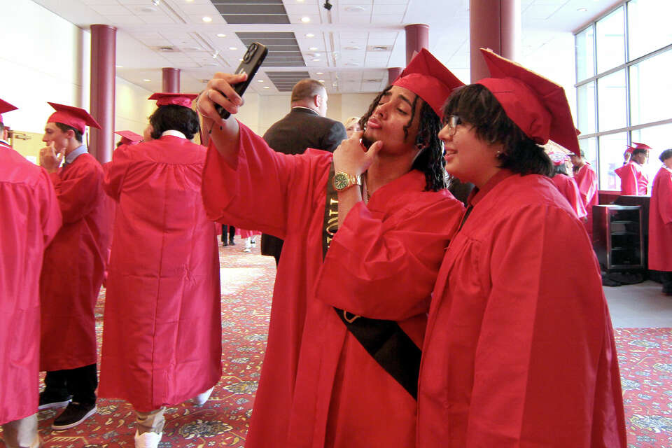Photos: Wright Tech in Stamford graduates about 100 students