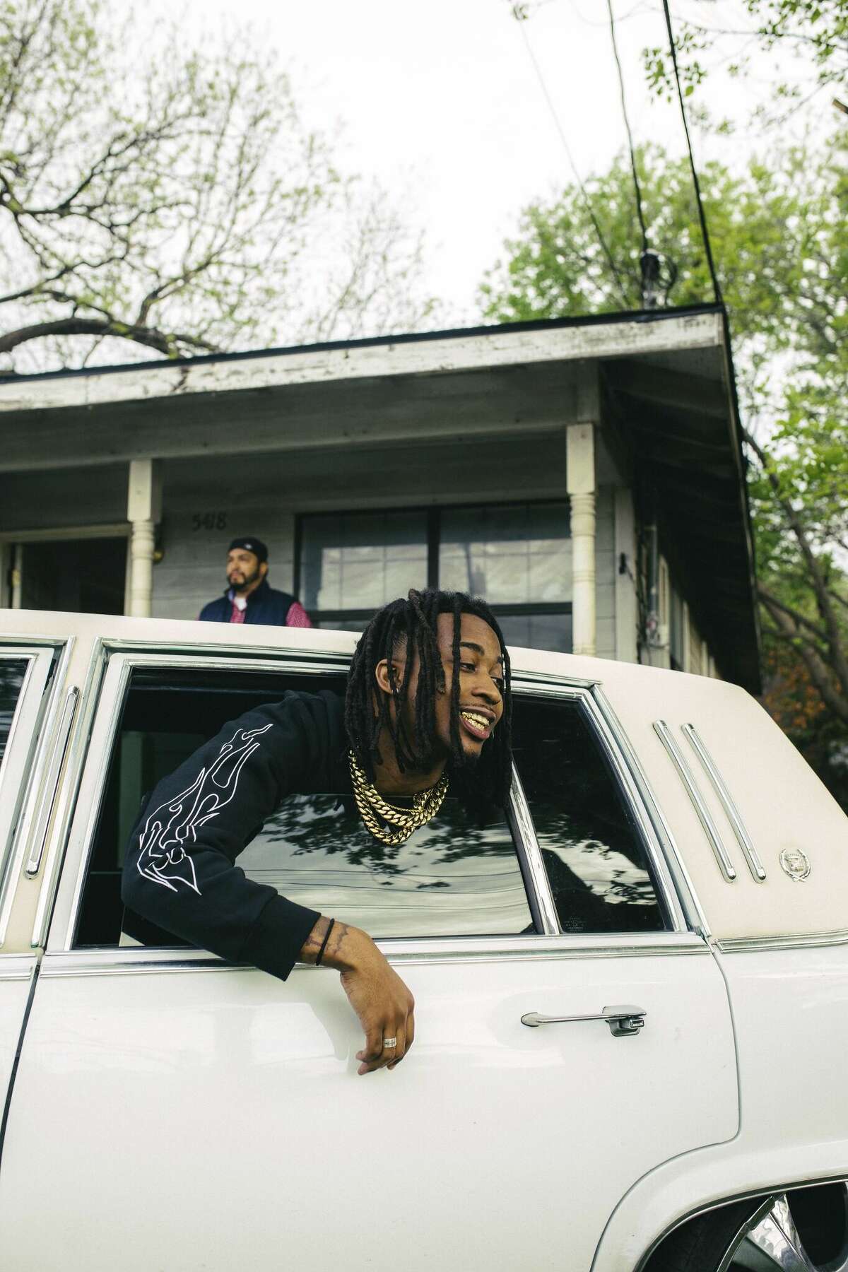 Rapper Mike Dimes' billboard welcomes Victor Wembanyama to San Antonio