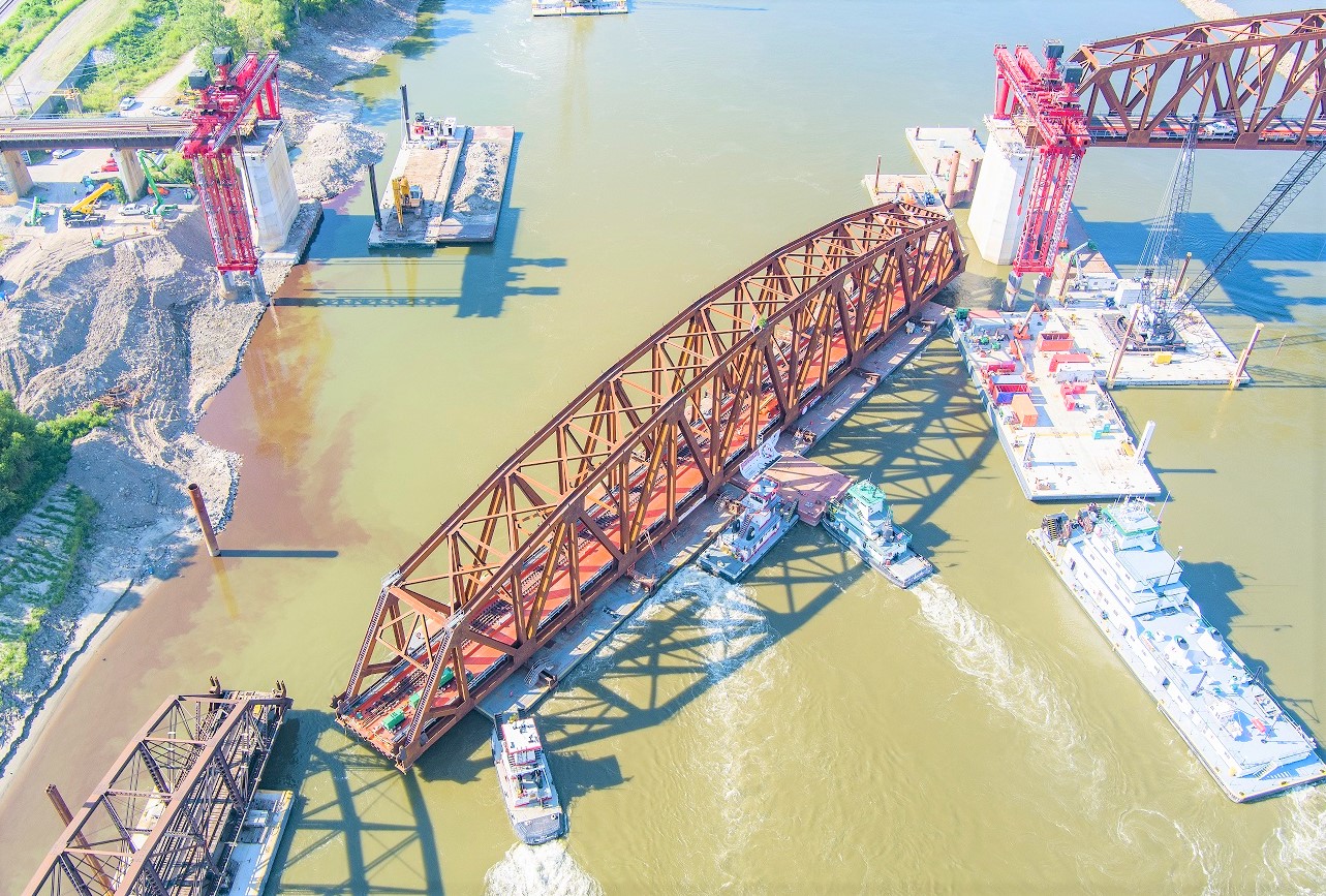 TRRA, Freightway recognized for Merchants Bridge replacement