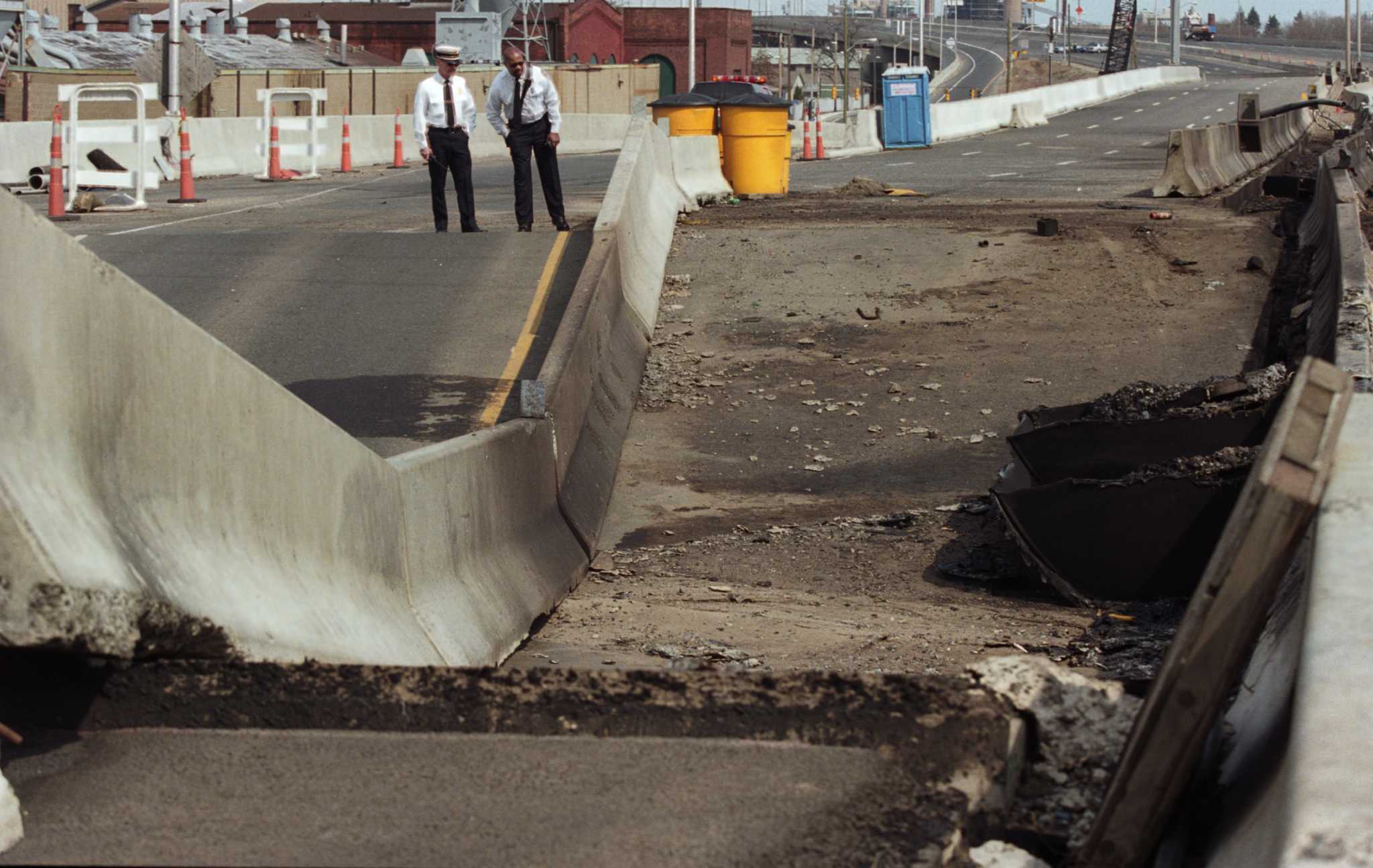 I-95 collapse in Philly evokes memories of similar Bridgeport incident