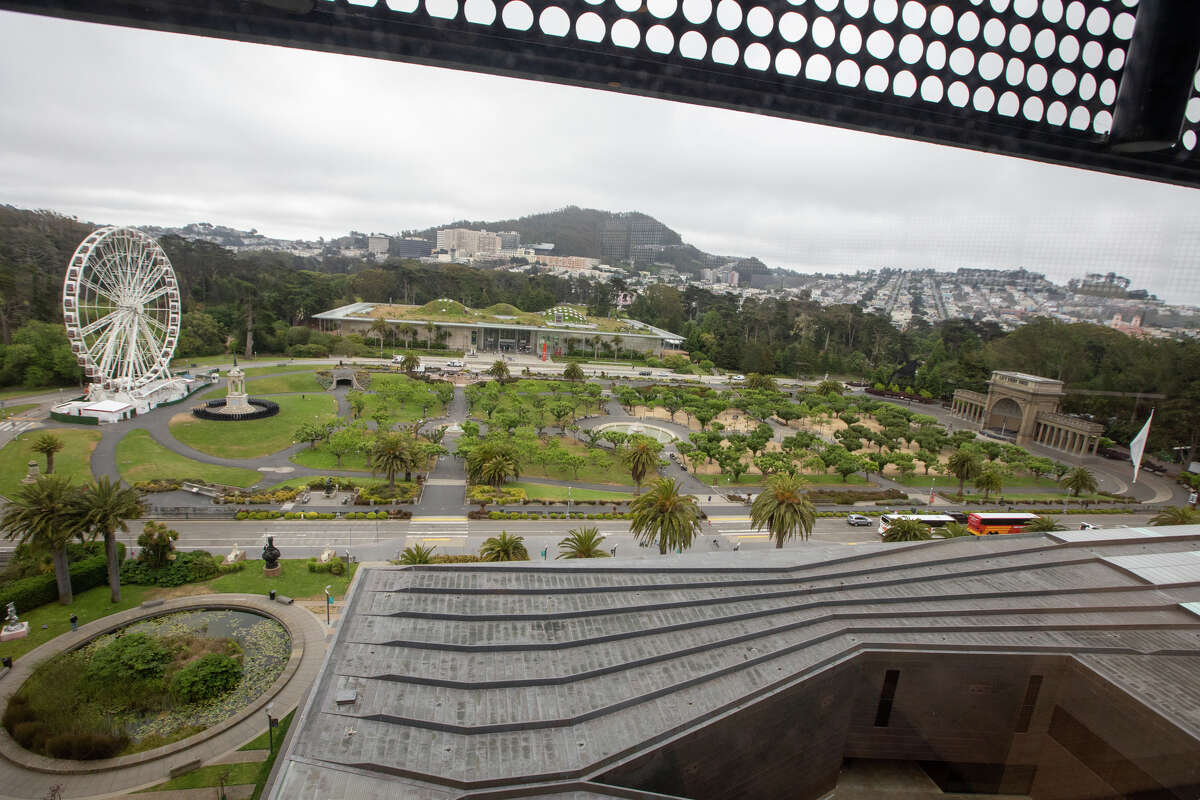 This Golden Gate Park tower will turn green, but no one knows when
