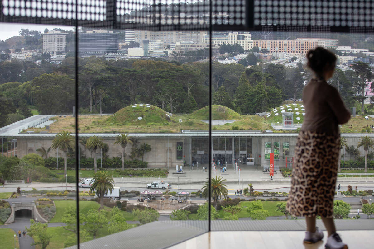 This Golden Gate Park tower will turn green, but no one knows when