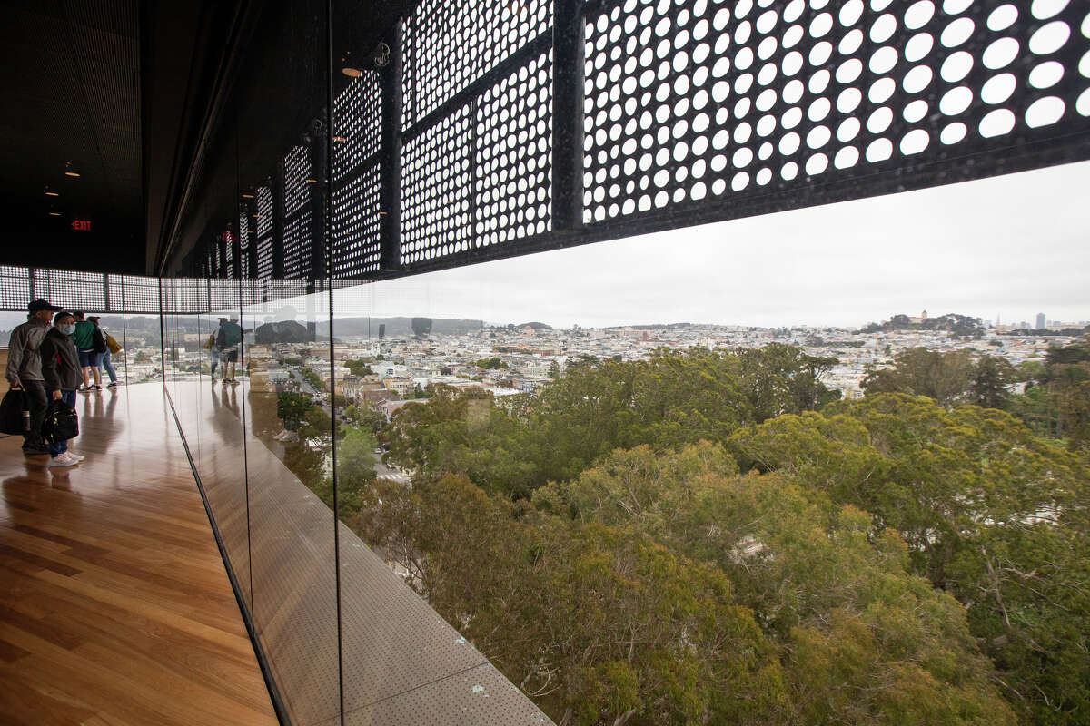 This Golden Gate Park tower will turn green, but no one knows when