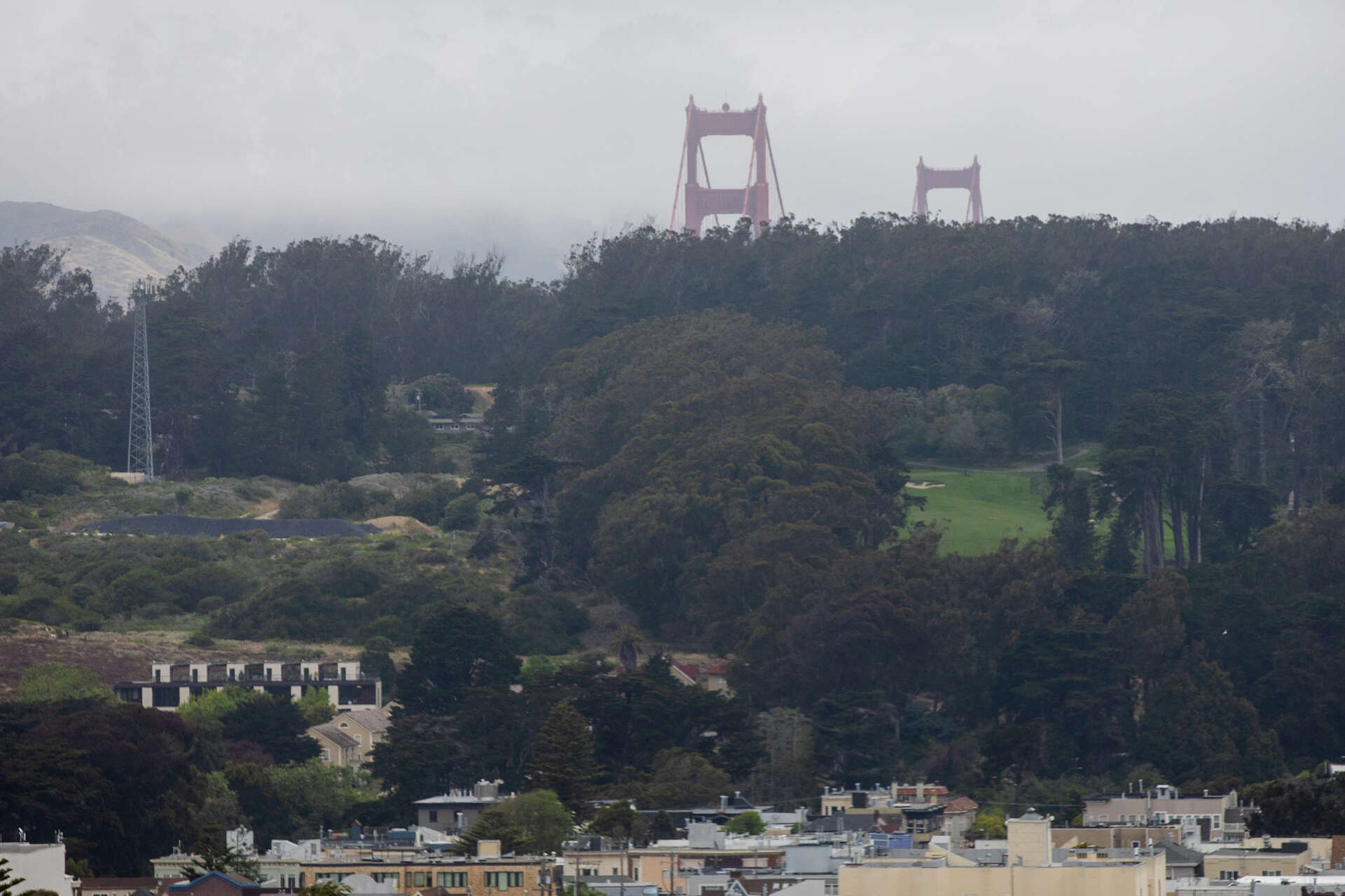 This Golden Gate Park tower will turn green, but no one knows when