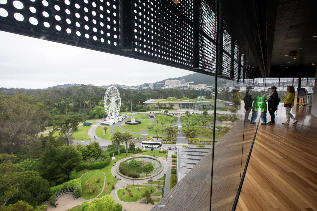 This Golden Gate Park tower will turn green, but no one knows when