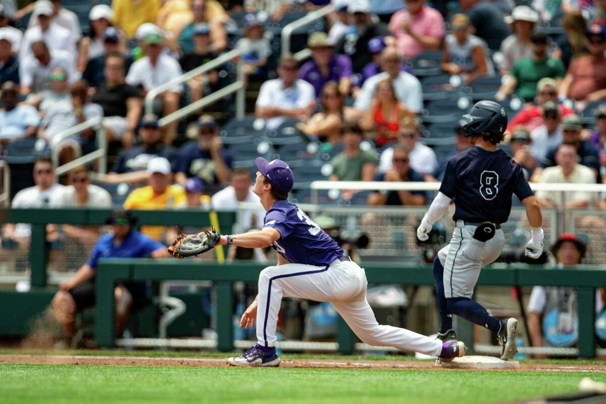 College World Series: TCU Horned Frogs fall to Oral Roberts