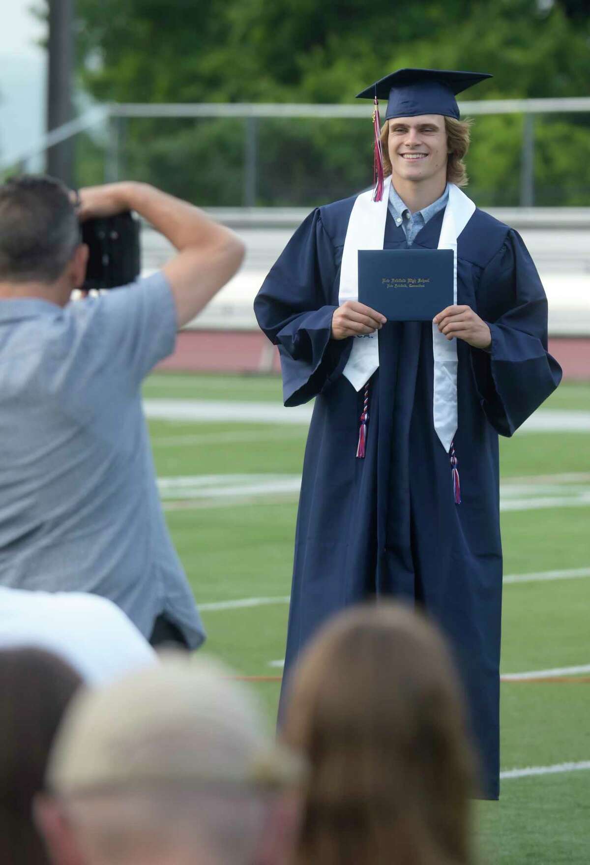 Photos: Rain threatens but can't stop New Fairfield High's graduation