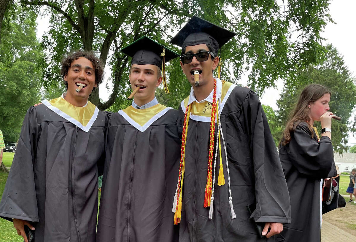 Daniel Hand High class of 2023 graduates under dry skies June 16