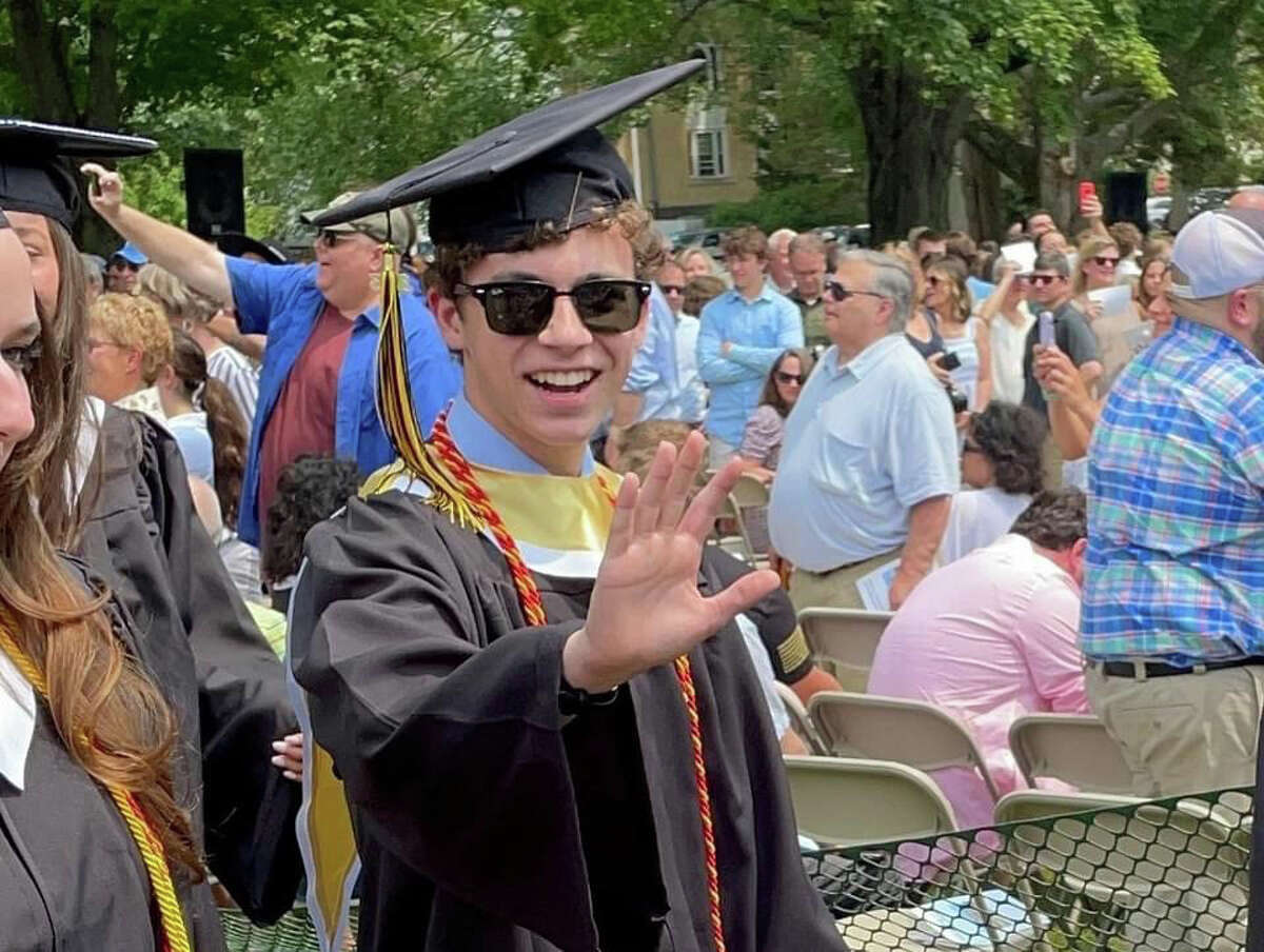 Daniel Hand High class of 2023 graduates under dry skies June 16