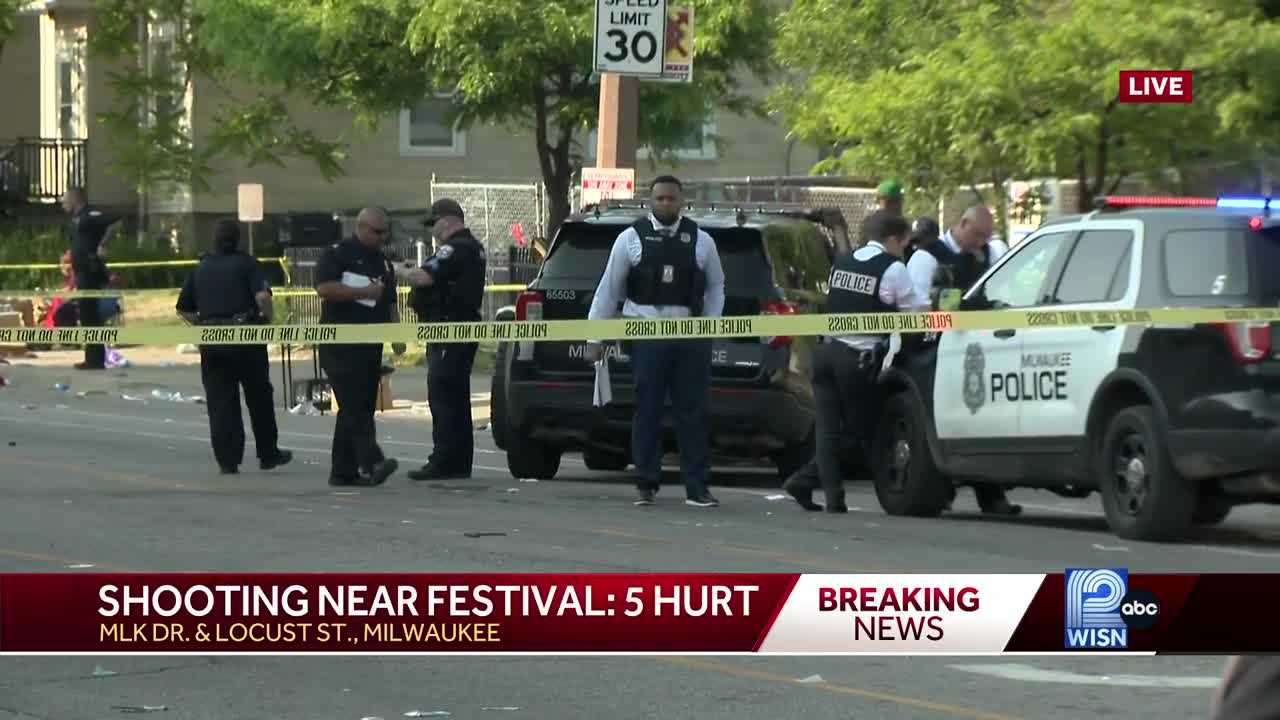 Shooting near Juneteenth festivities in Milwaukee injures 6