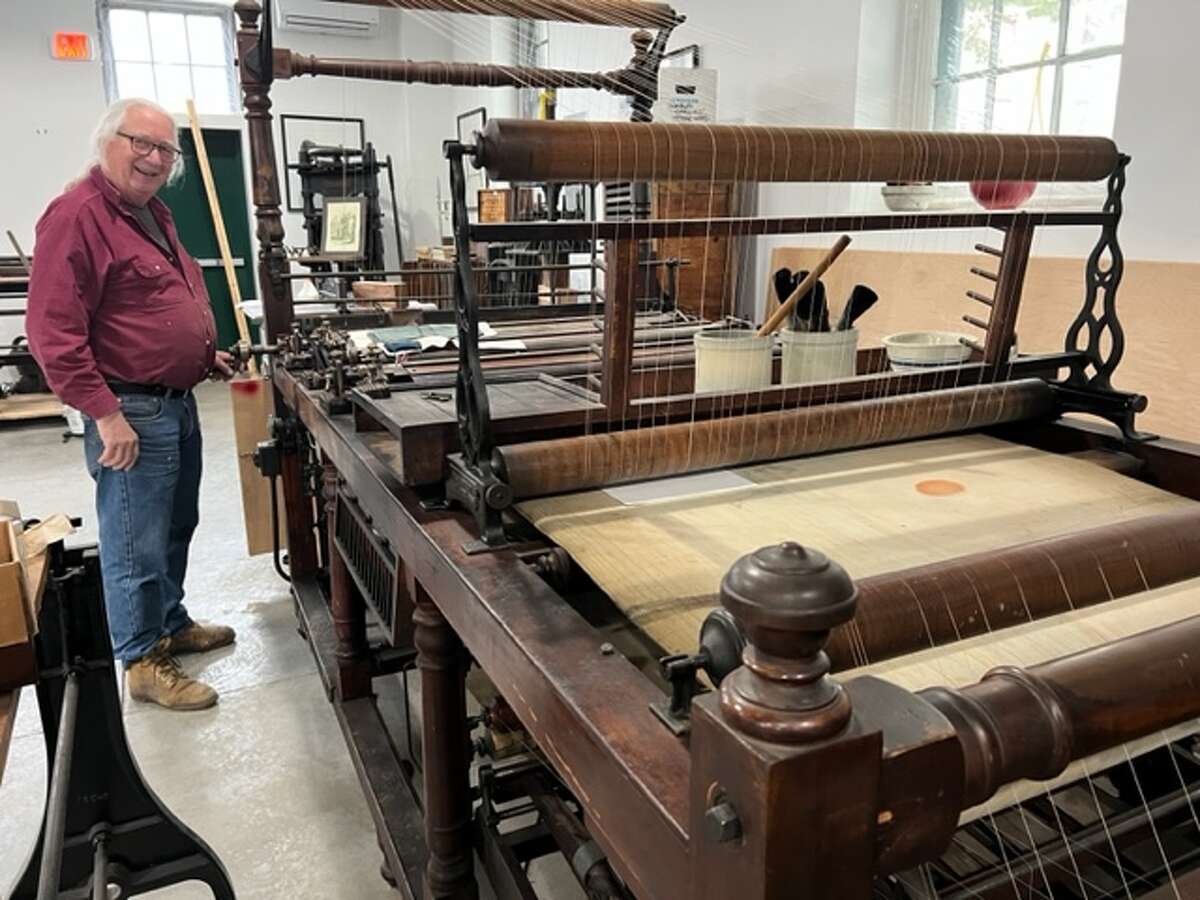 Tim James' quest to bring 19th-century bookbinding back to Troy