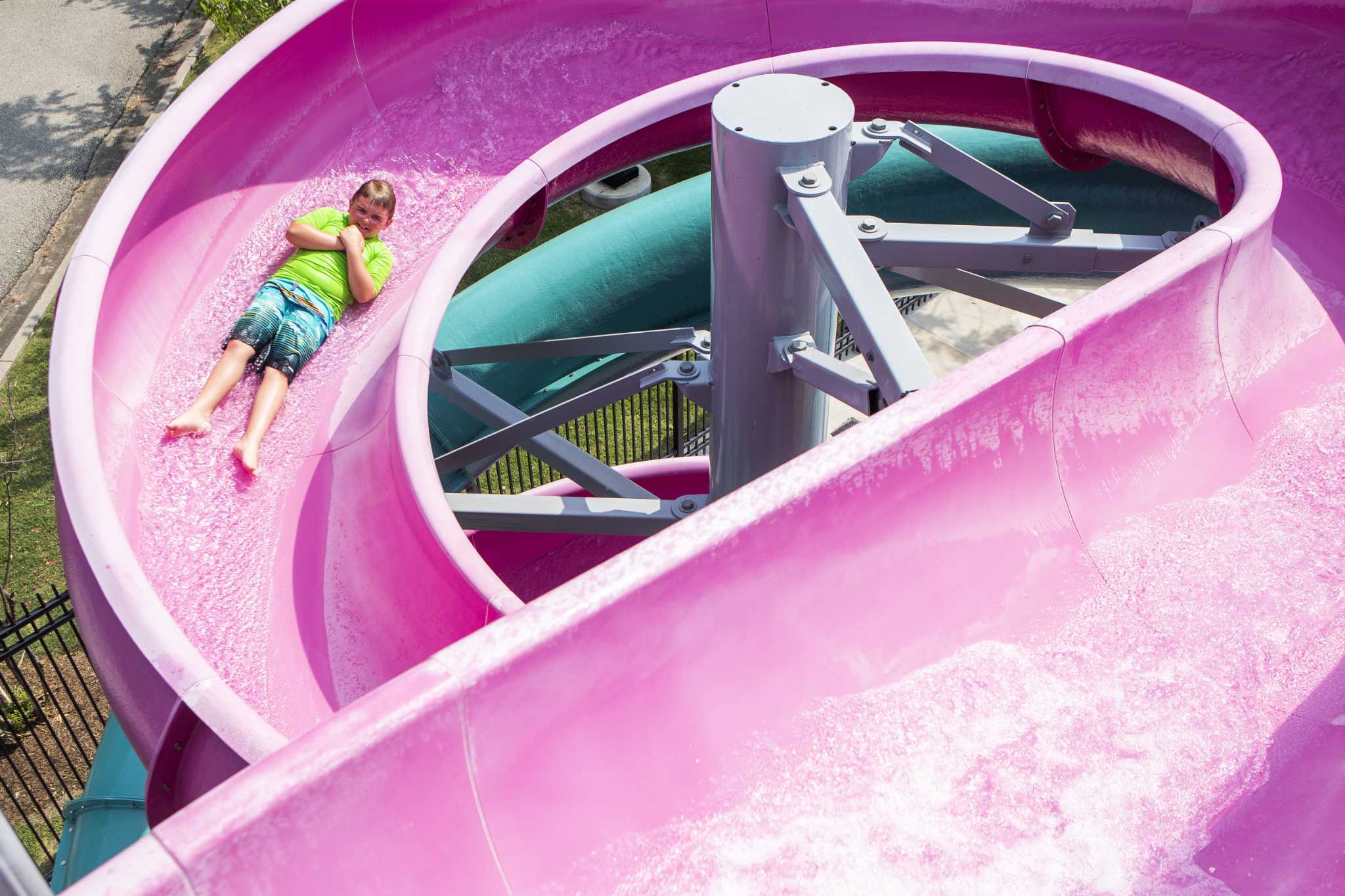 Stay cool at one of the city of Conroe's pools or at the waterpark