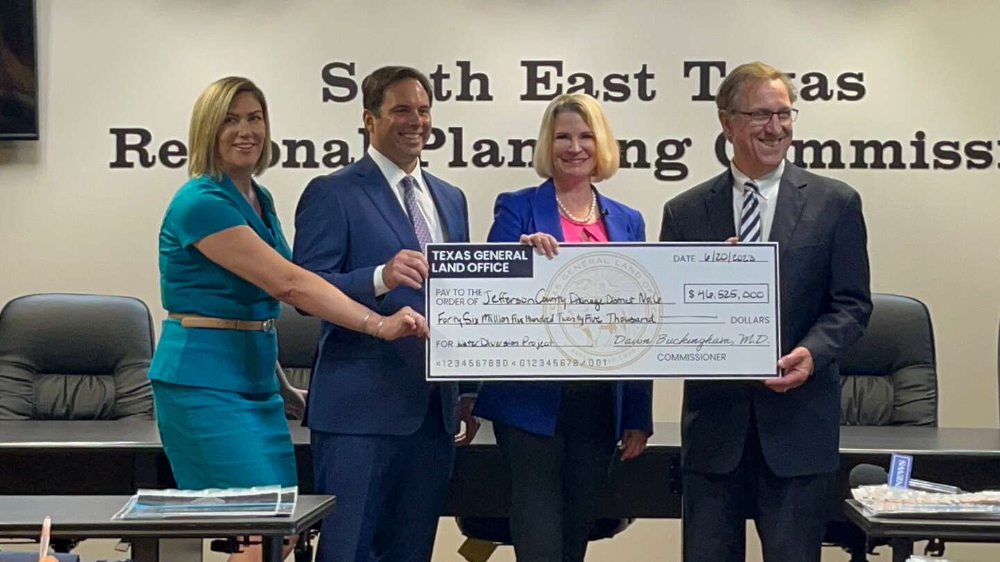 Texas General Land Office grants funds to Corley Diversion Project