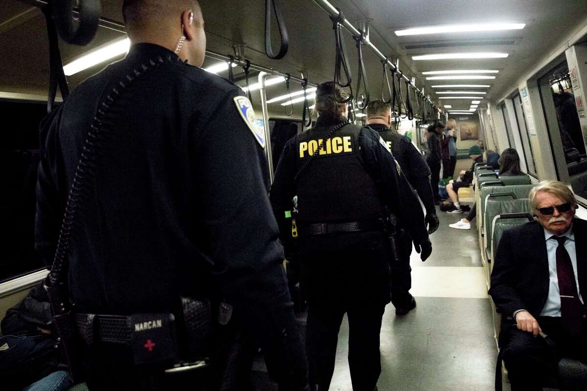 BART is requiring more of its police officers patrol trains