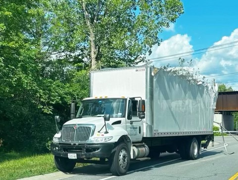 Glenville traffic halted after box truck collides with rail bridge