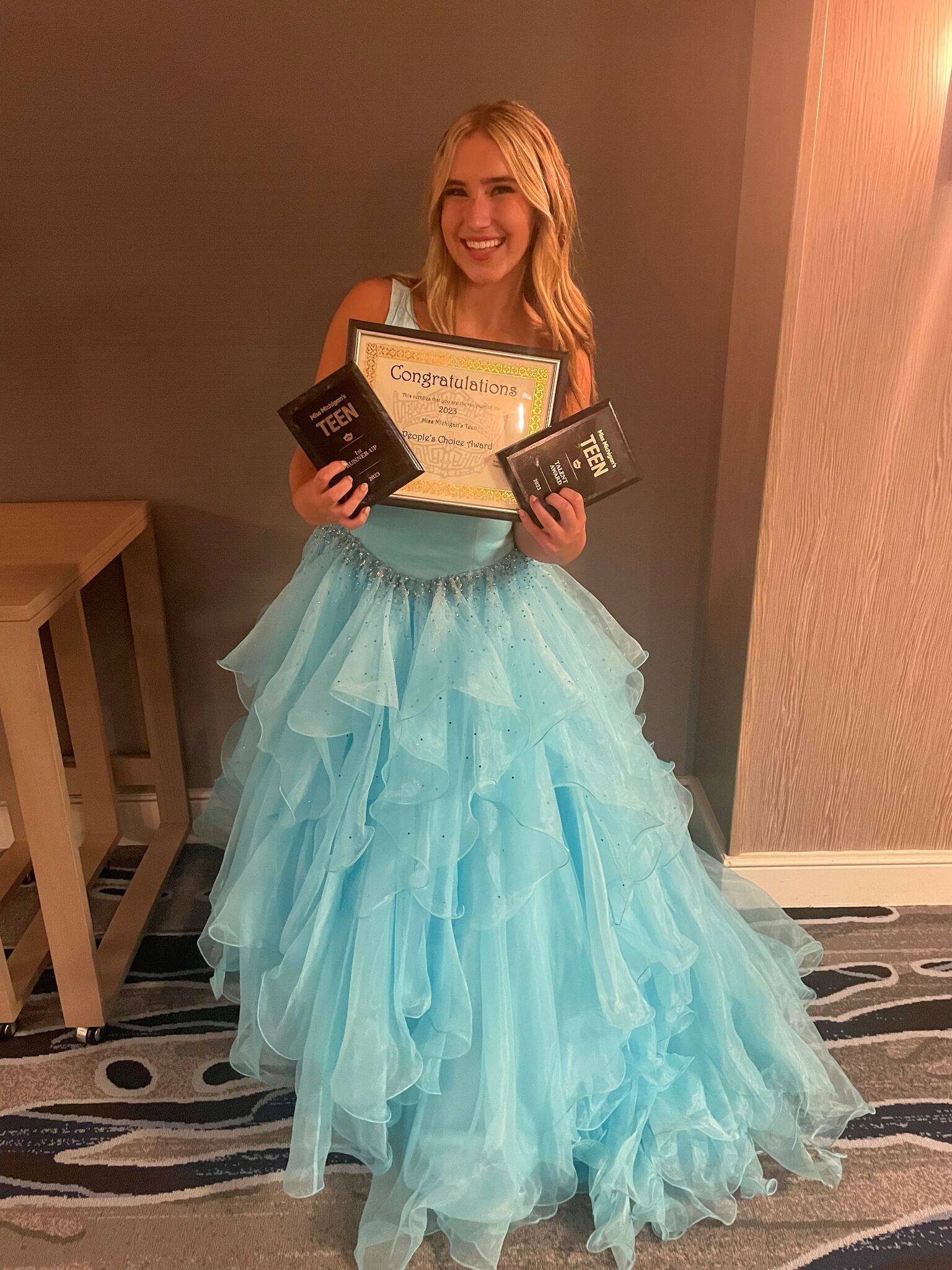 Big Rapids student, Libbie Tacia places second at Miss Michigan Teen