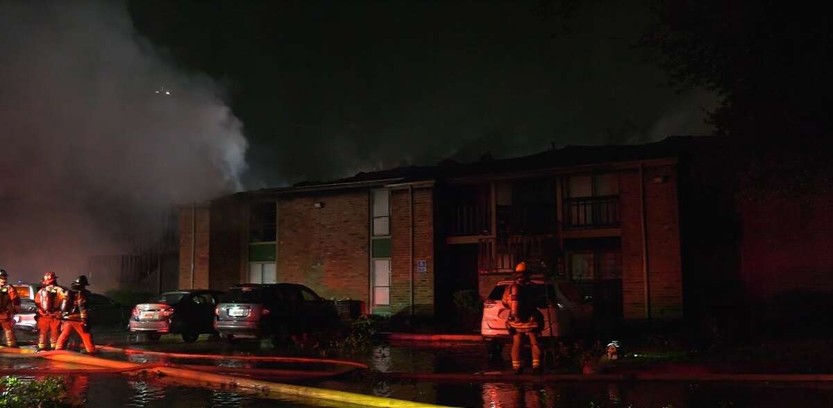 Fire breaks out at apartment complex, 16 units damaged, officials said
