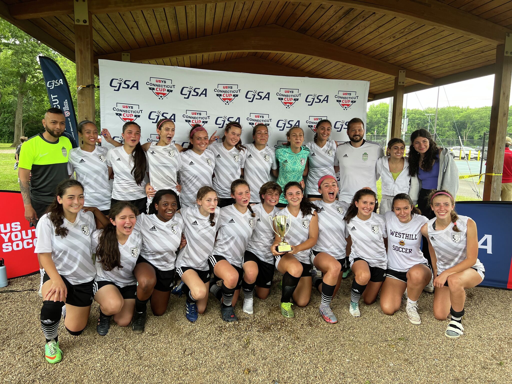 The Stamford FC wins program's first girls U19 CT Cup