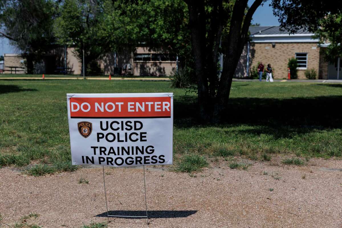 Photos: Uvalde’s school police officers take active-shooter training