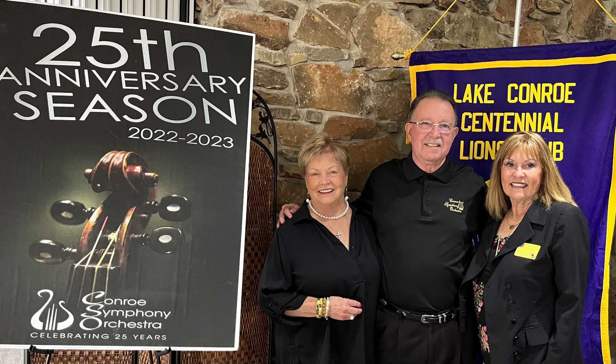 Lake Conroe Lions get a visit from Conroe Symphony members