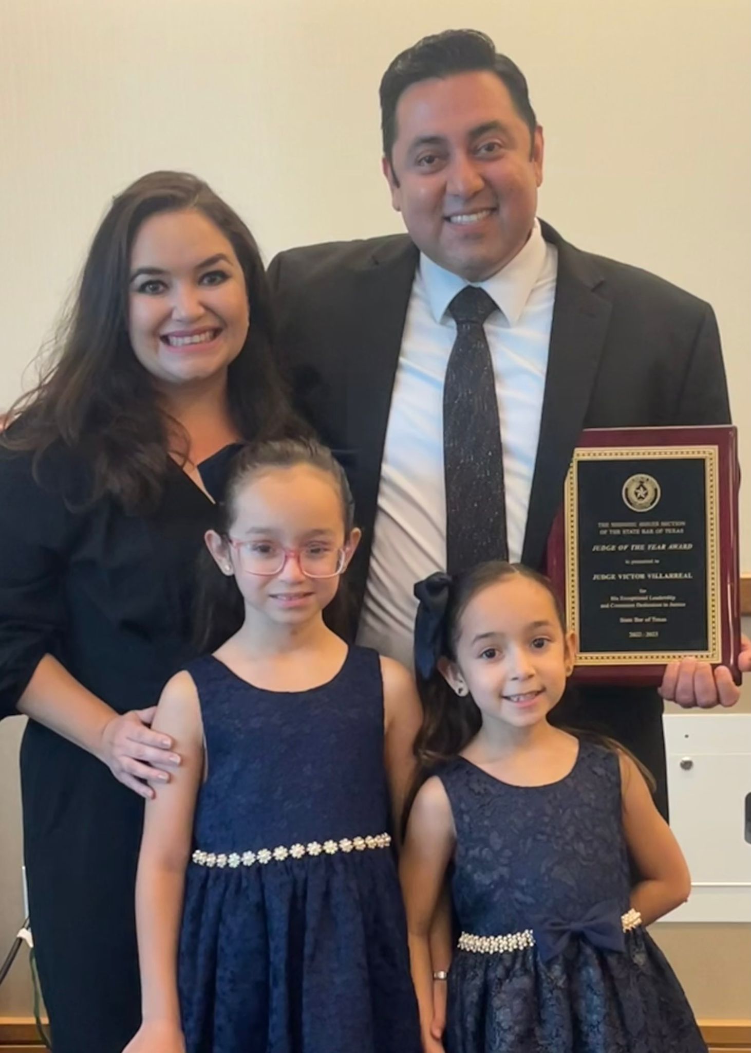 State Bar of Texas honors Webb Co. Court-at-Law II Victor Villarreal