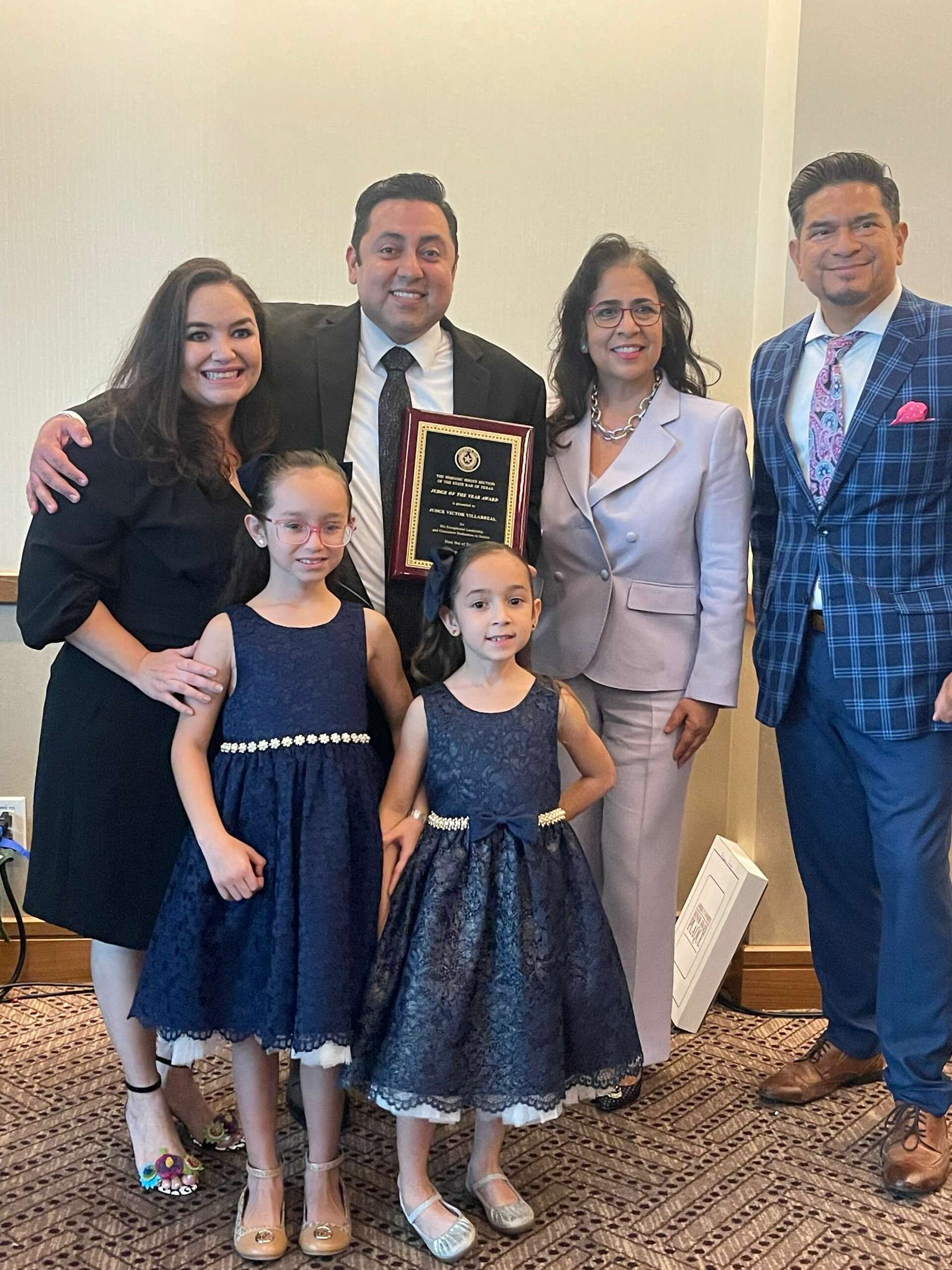 State Bar of Texas honors Webb Co. Court-at-Law II Victor Villarreal