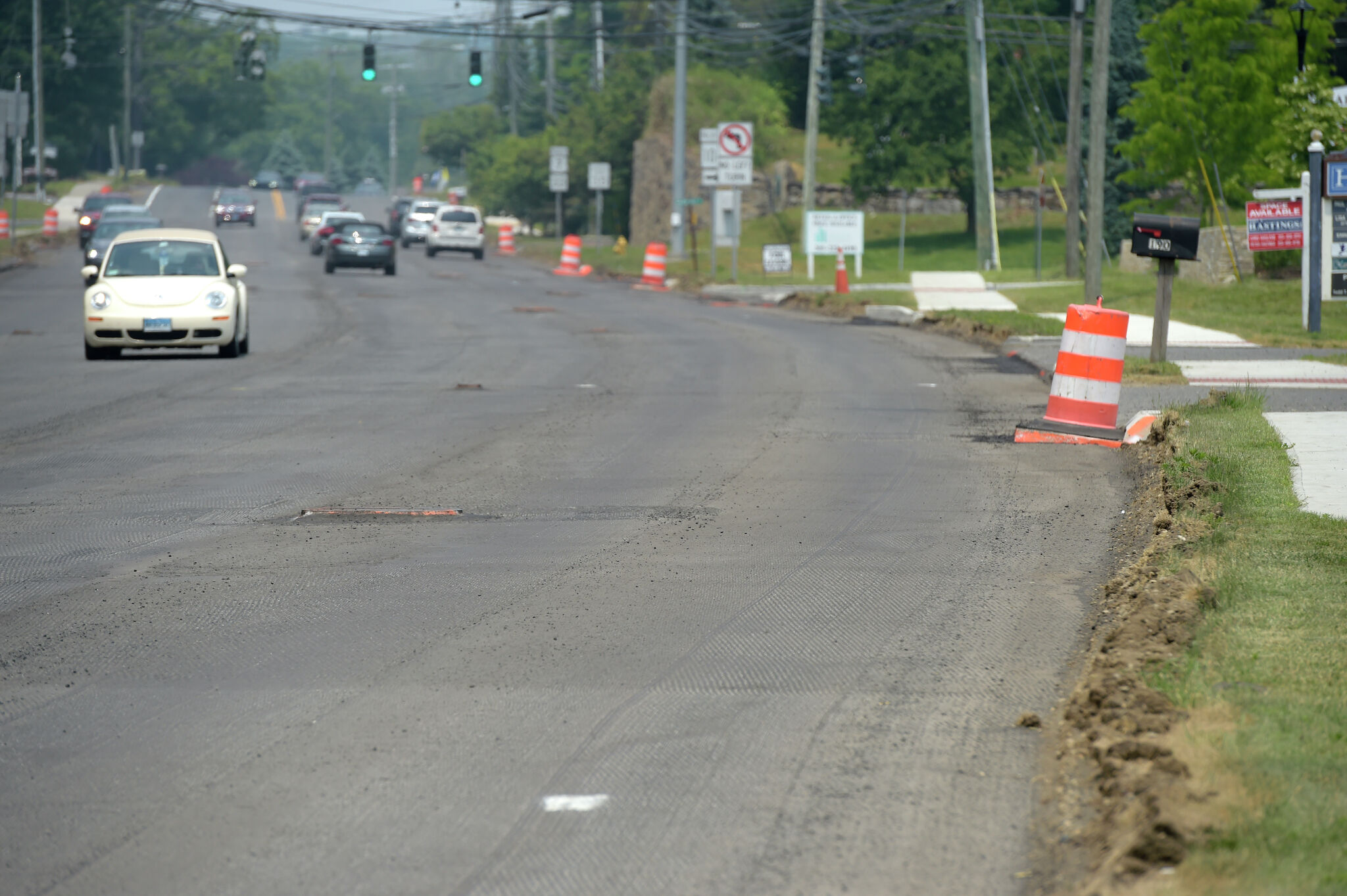 Car tires damaged due to paving on Route 7 in Wilton, state rep says