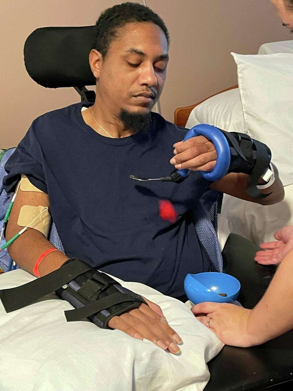 Randy Cox has 'long road ahead' after New Haven police custody injury