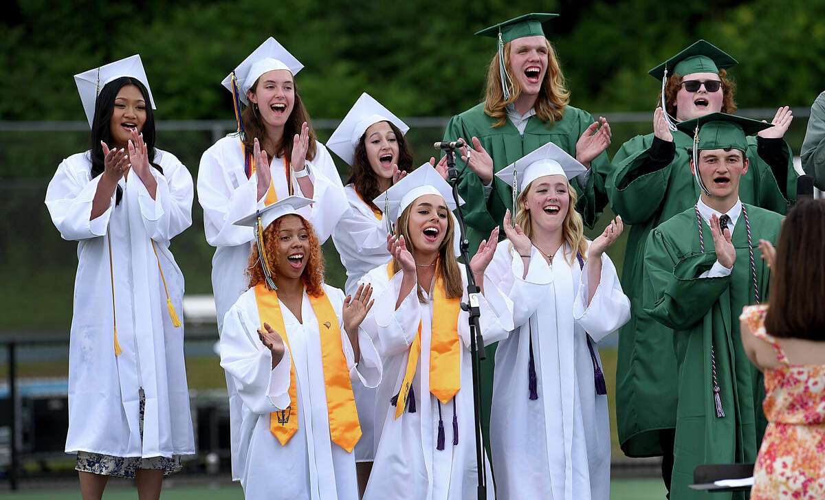 Photos: 300 New Milford High School students graduate