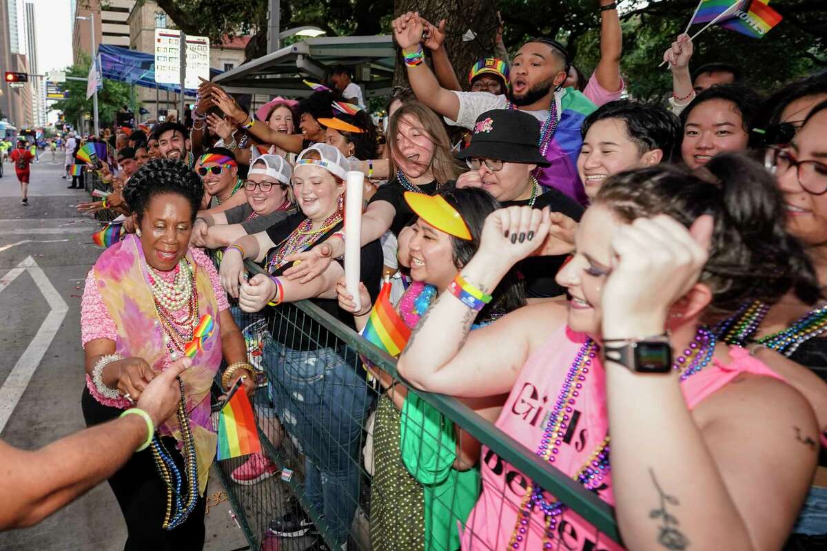 Houstonians celebrate LGBTQ Pride at downtown parade