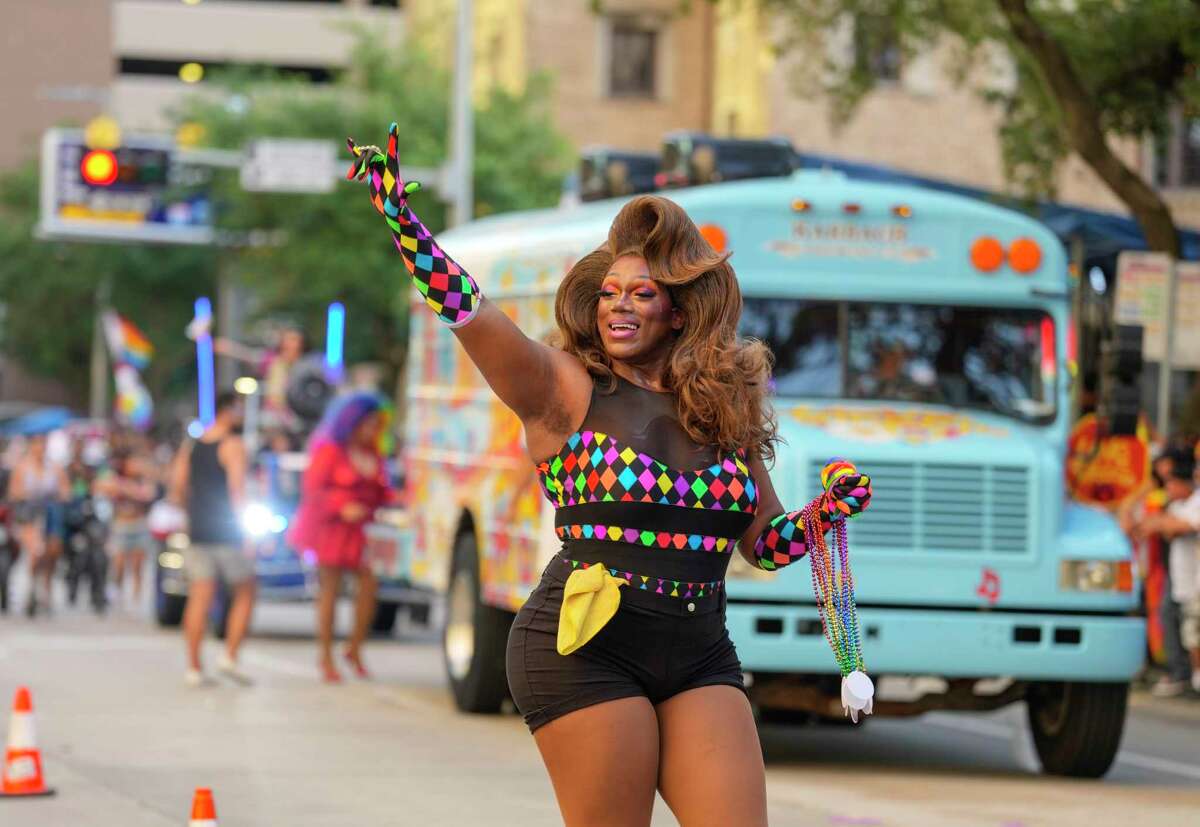 Houstonians celebrate LGBTQ Pride at downtown parade