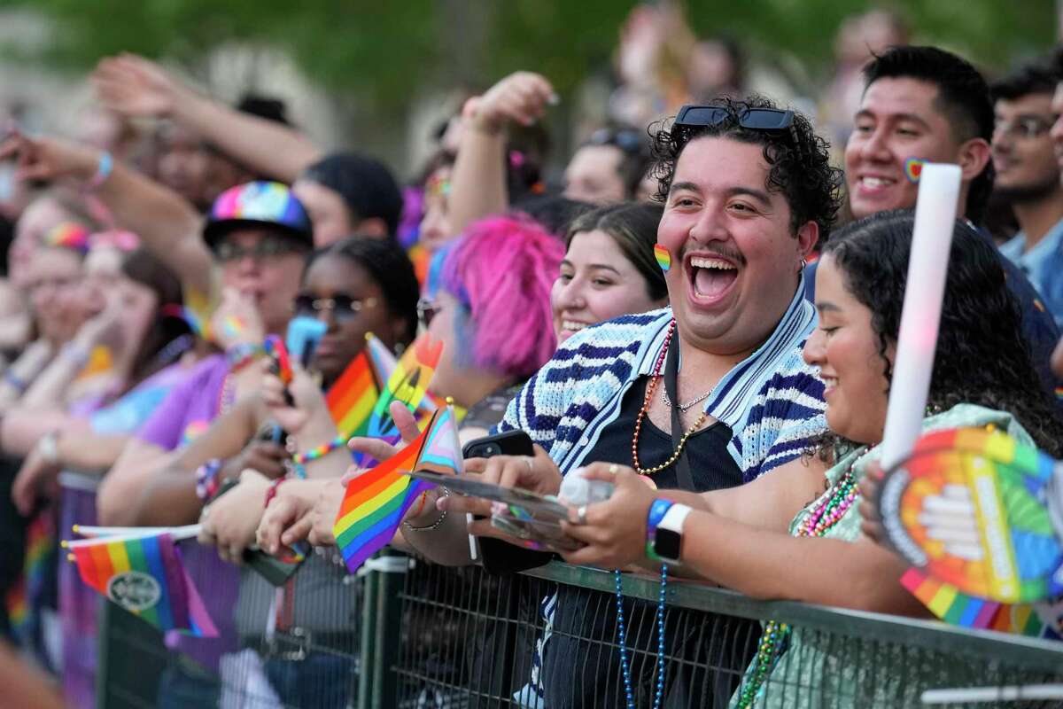 Houstonians celebrate LGBTQ Pride at downtown parade