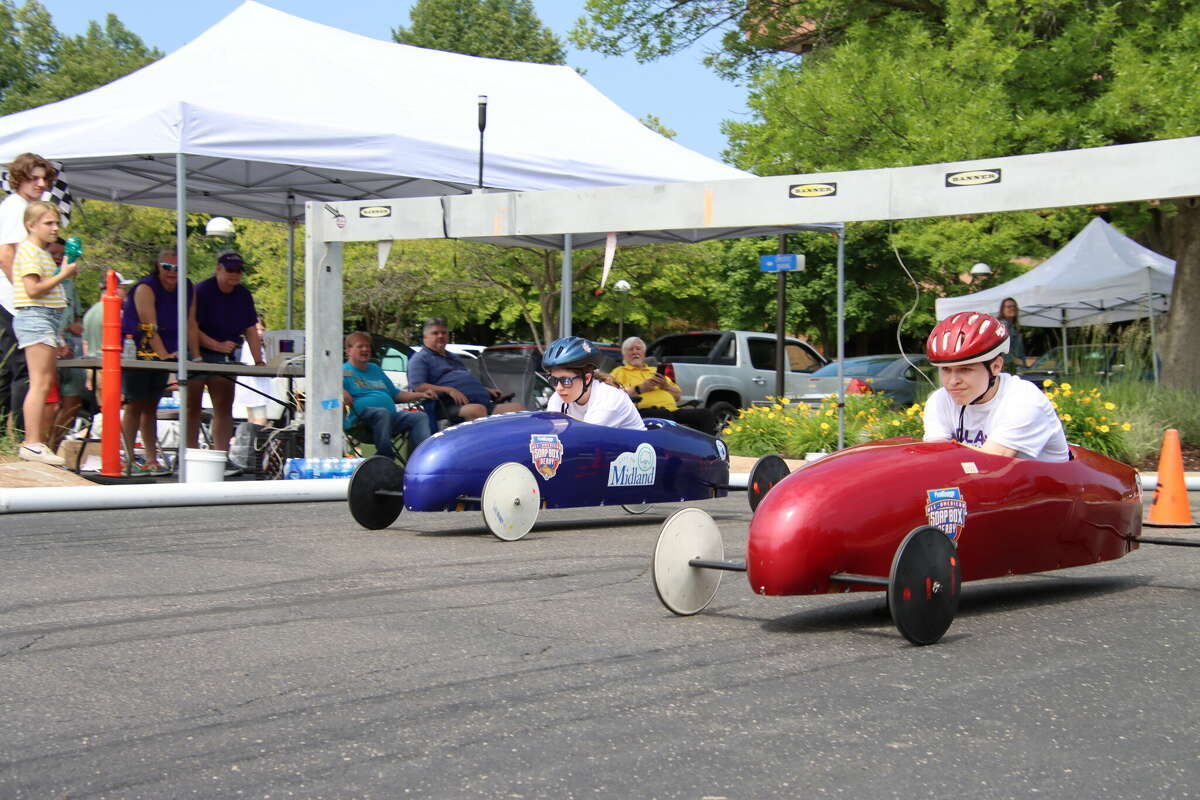 Midland's first ever soap box derby took place June 24 at City Hall