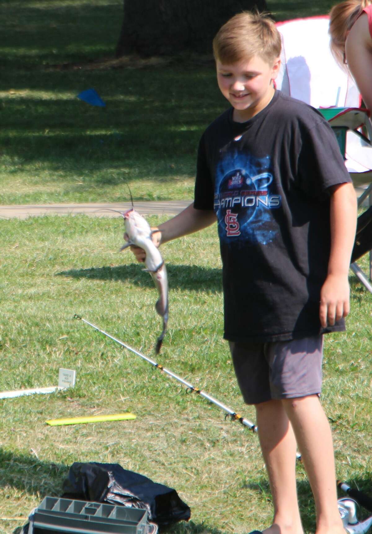 Children have busy summer Saturday at free events in Edwardsville
