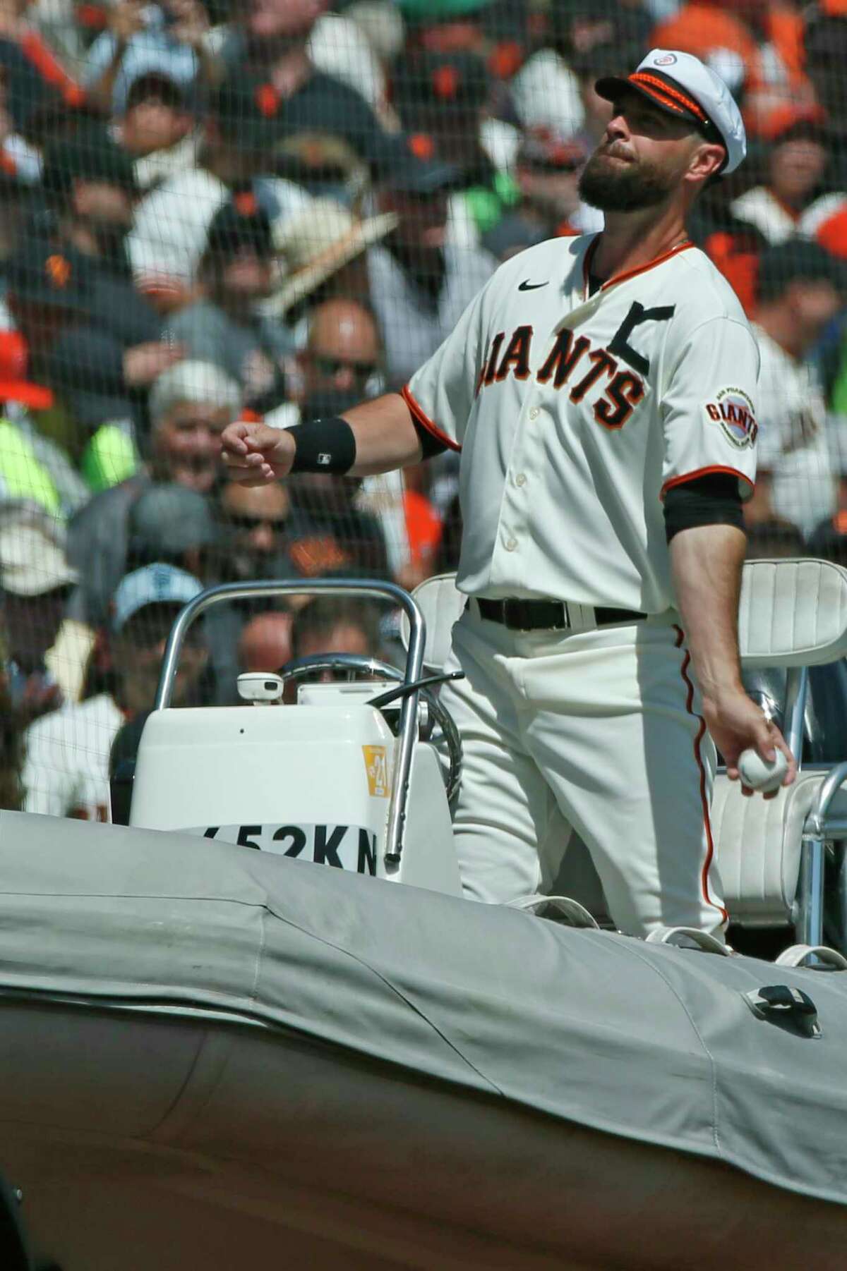 Giants will reunite with life-of-the-party Belt during Toronto visit