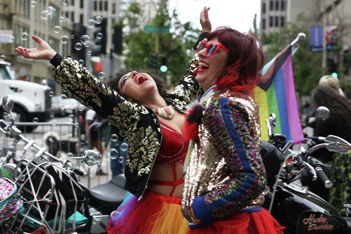 Party after SF Pride Parade gives Civic Center a needed boost