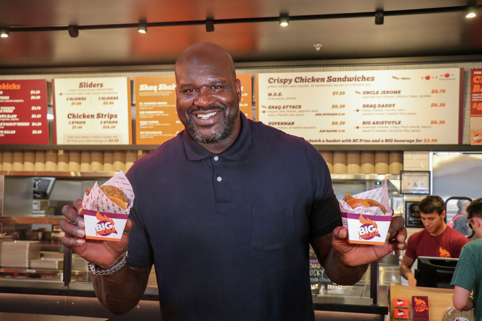 Houston Big Chicken restaurant from Shaquille O’Neal opens inside Loop
