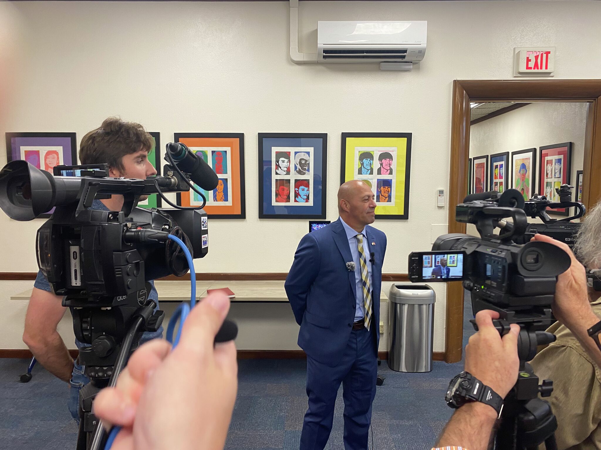Midland ISD introduces news police chief Carlos Ortiz