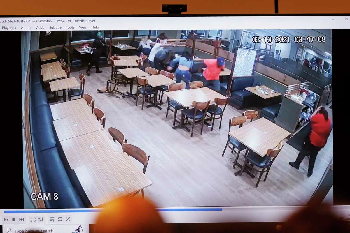 Murder trial video: First a 'cat fight' at IHOP, then a fatal shooting