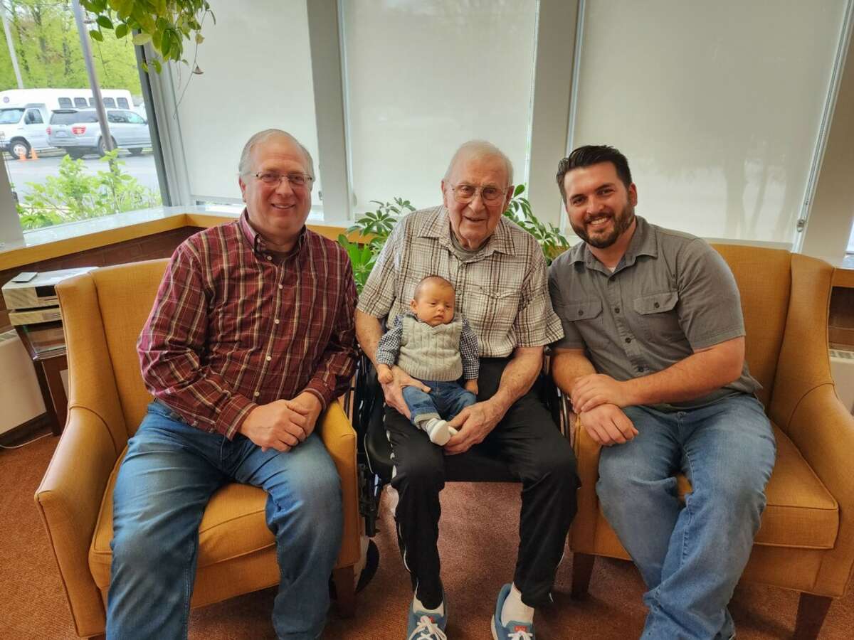 Four generations of Garrett family