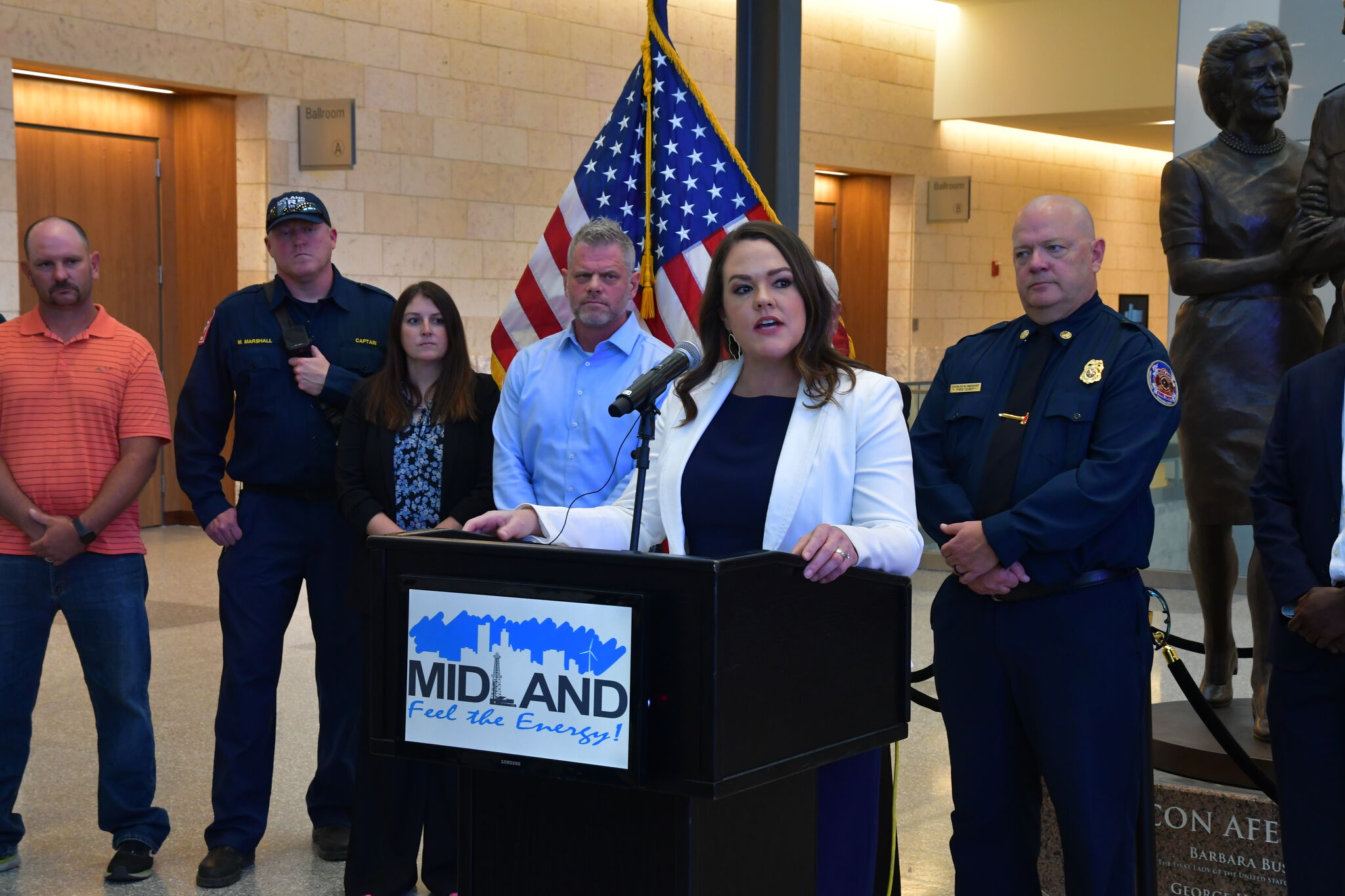 Midland leaders, firefighters come together to solve pension problems