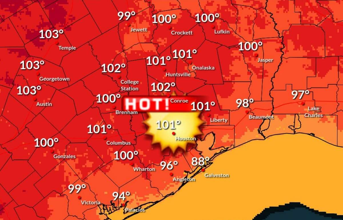 Houston weather: Relentless heat dome will stick around until Sunday