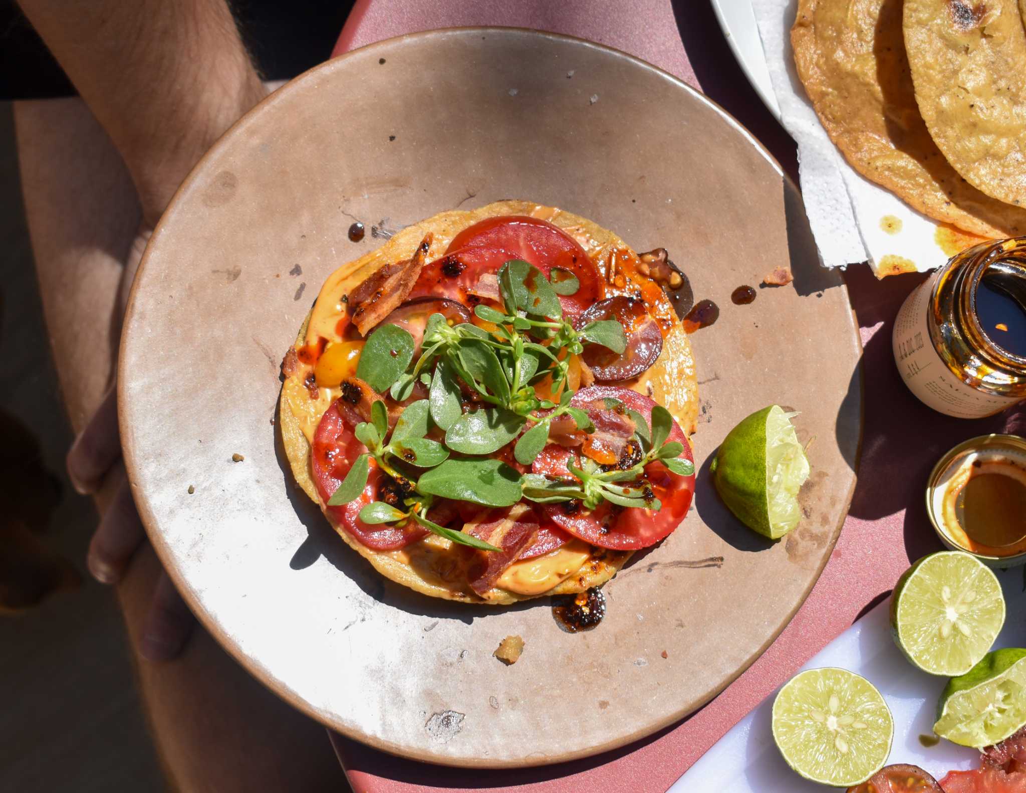 Recipe: BLT Tostadas With Salsa Macha Mayo