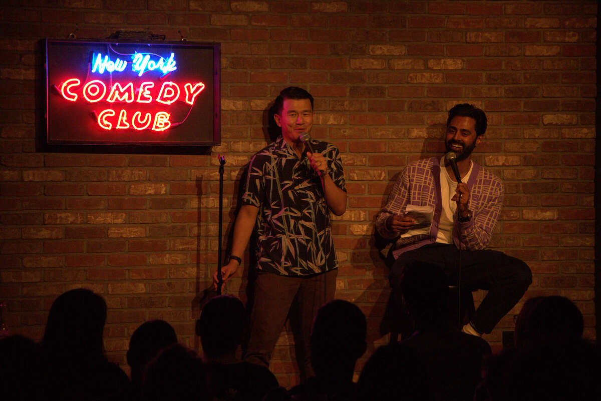Hasan Minhaj makes surprise appearance at Stamford comedy club