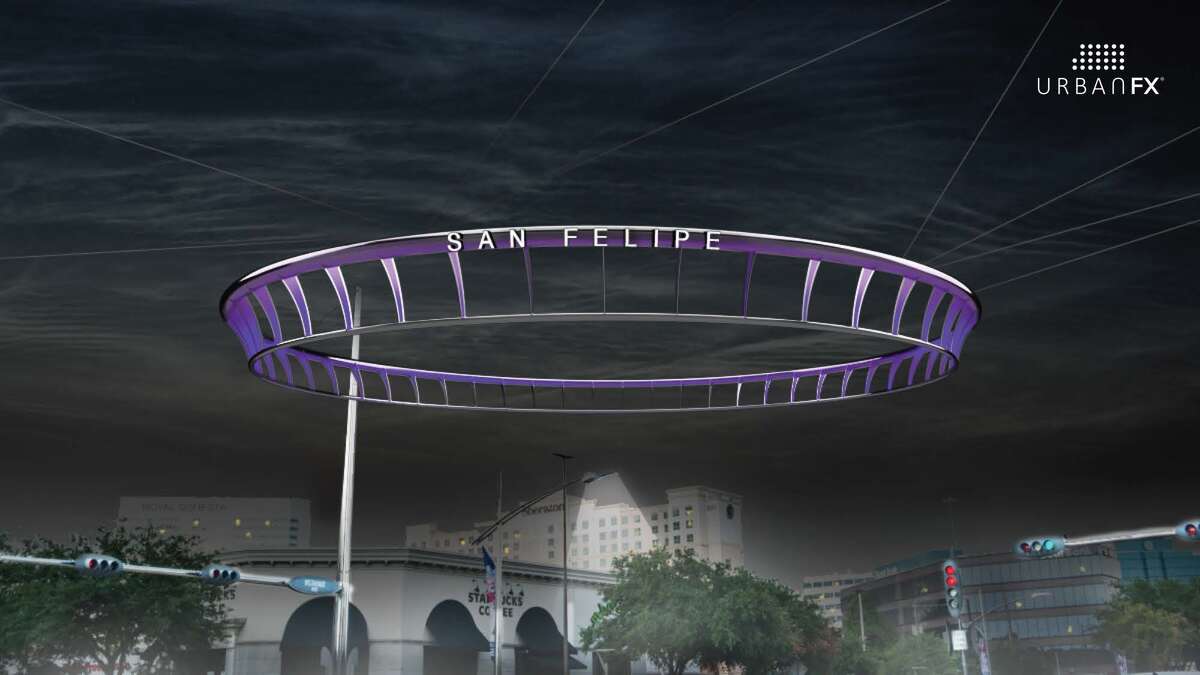 Uptown Houston is getting its fancy 40-foot street signs back