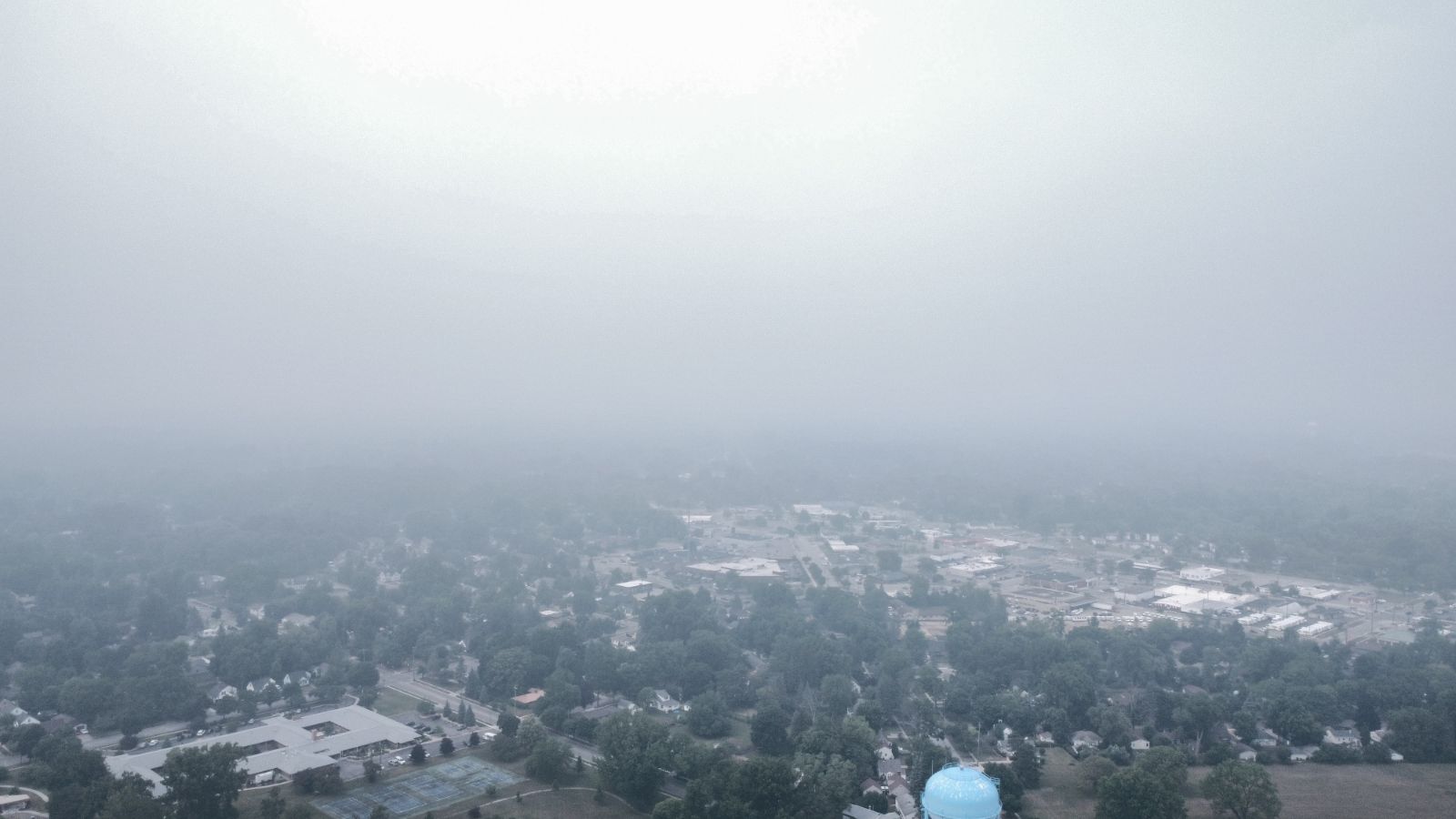 Smoke from Canada wildfires reduces air quality, visibility in Midland